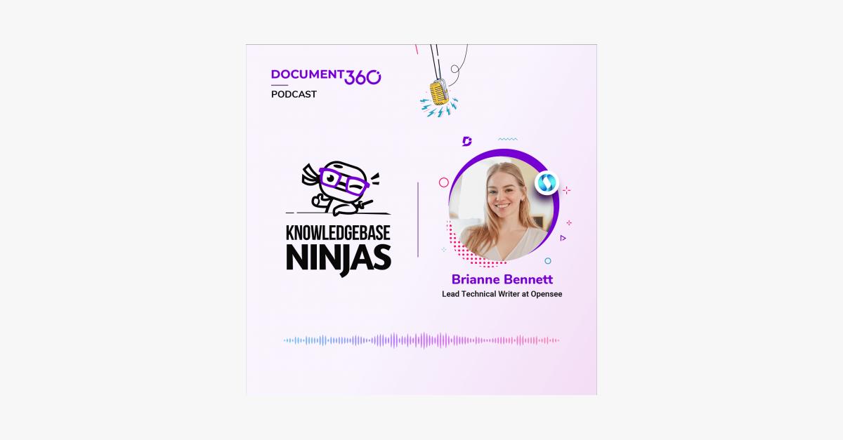 Docs-as-Code vs Dedicated knowledge base with Brianne Bennett, Opensee
