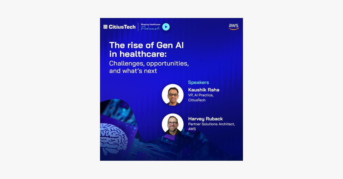 The rise of Gen AI in healthcare: Challenges, opportunities, and what's ...